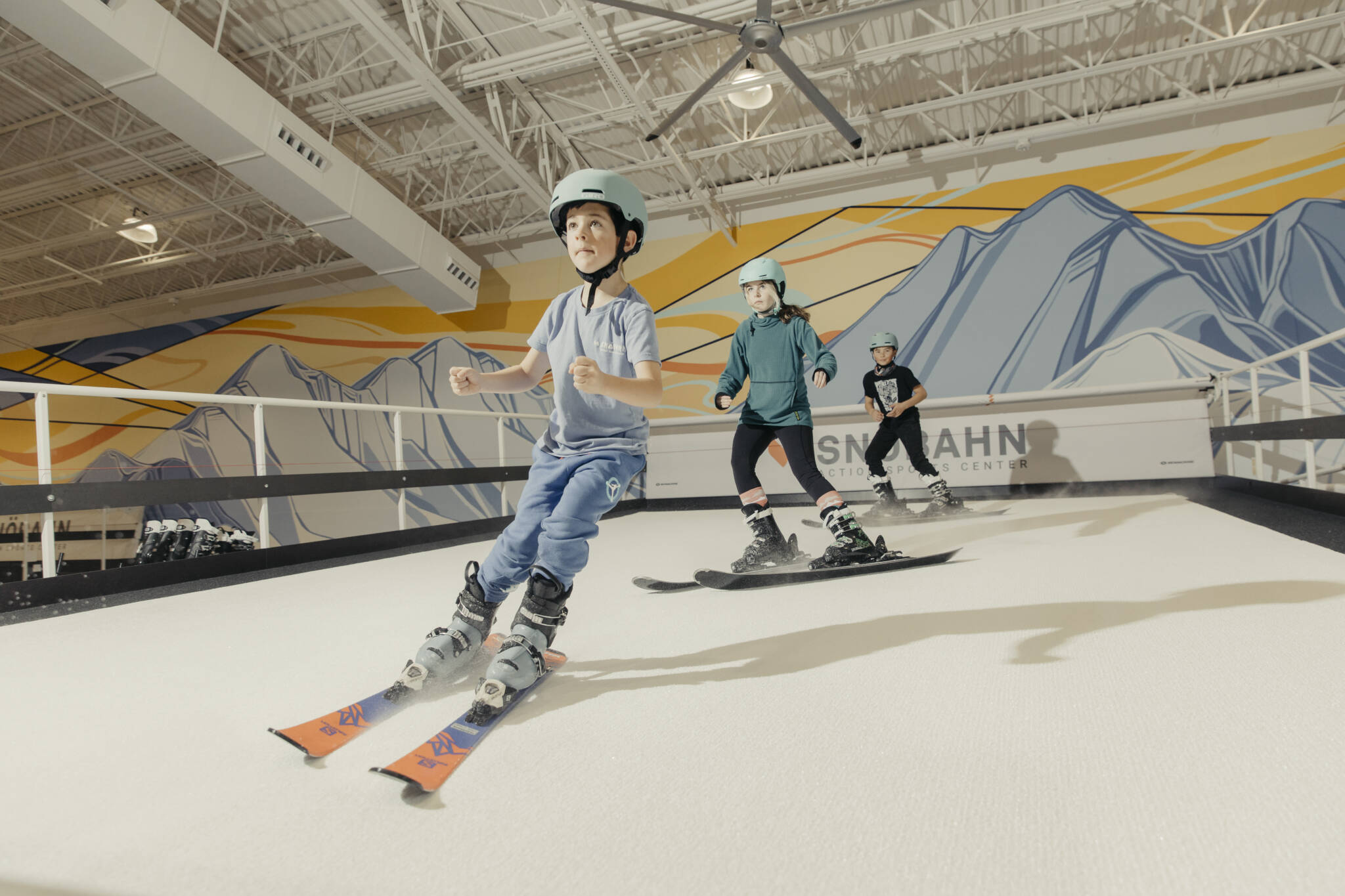 SNOBAHN - Indoor Ski and Snowboard. Action Sports Center.